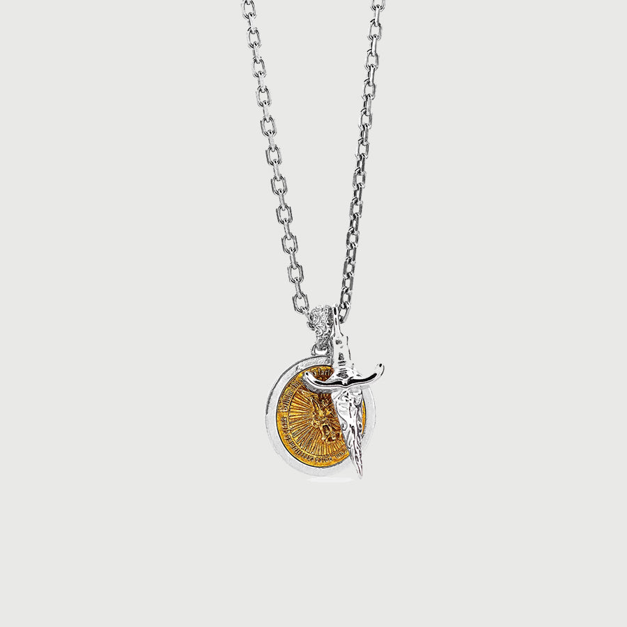 Lox and Chain Archangel Necklace – FORTS
