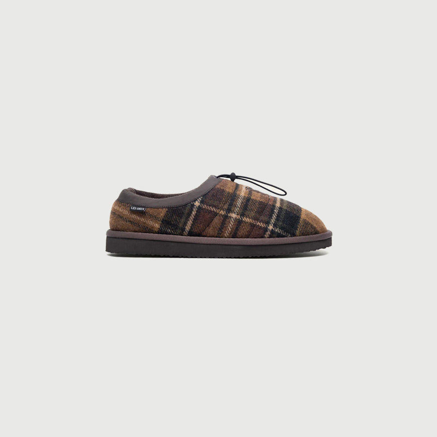 Les Deux Trey Monogram Check Slipper - 'Monks Robe' – FORTS